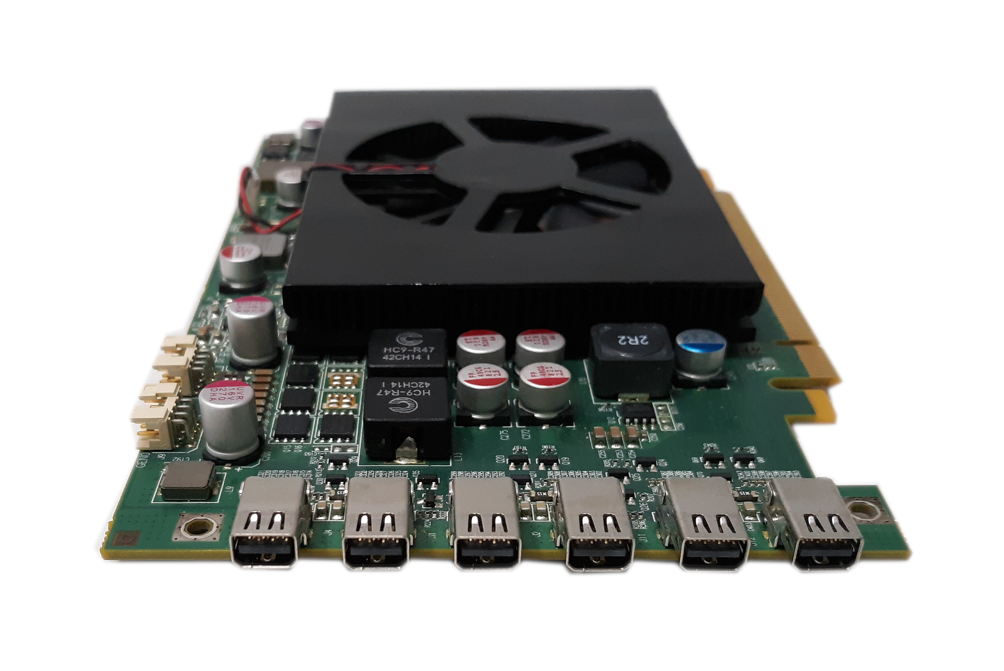 Matrox C680 2GB GDDR5 Pcie 3.0 x 16 6x mini-DP and Cables C680-E2GBF ...