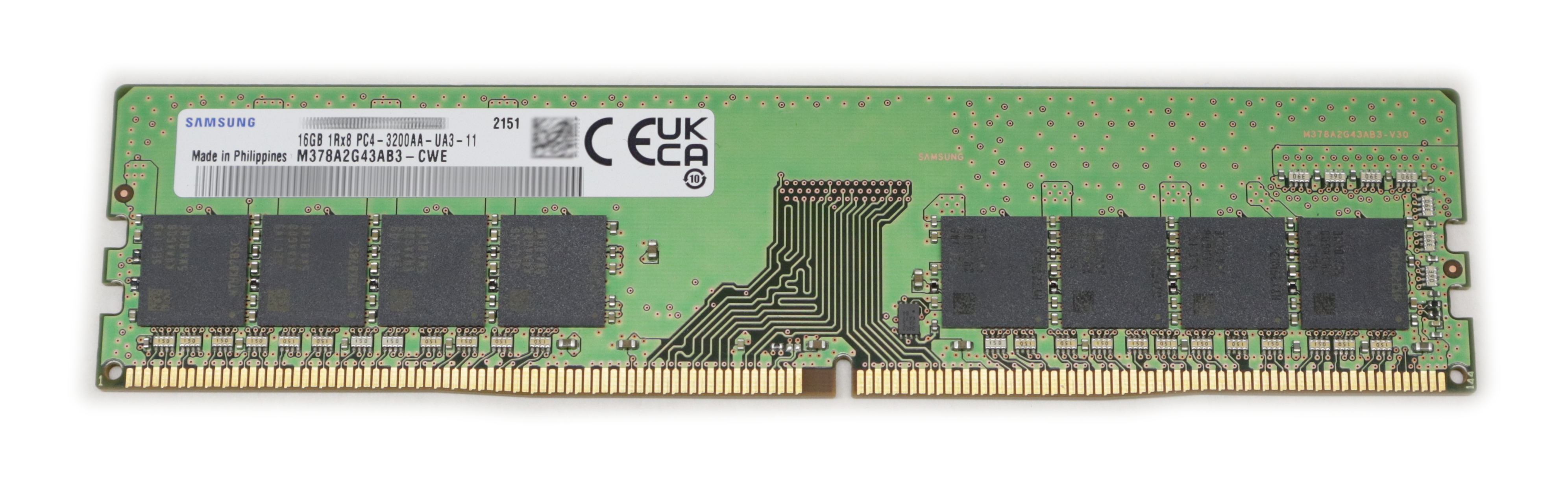 Samsung 16GB M378A2G43AB3-CWE PC4-3200AAA DDR4 3200Mhz Unbuffered 16Gb ...