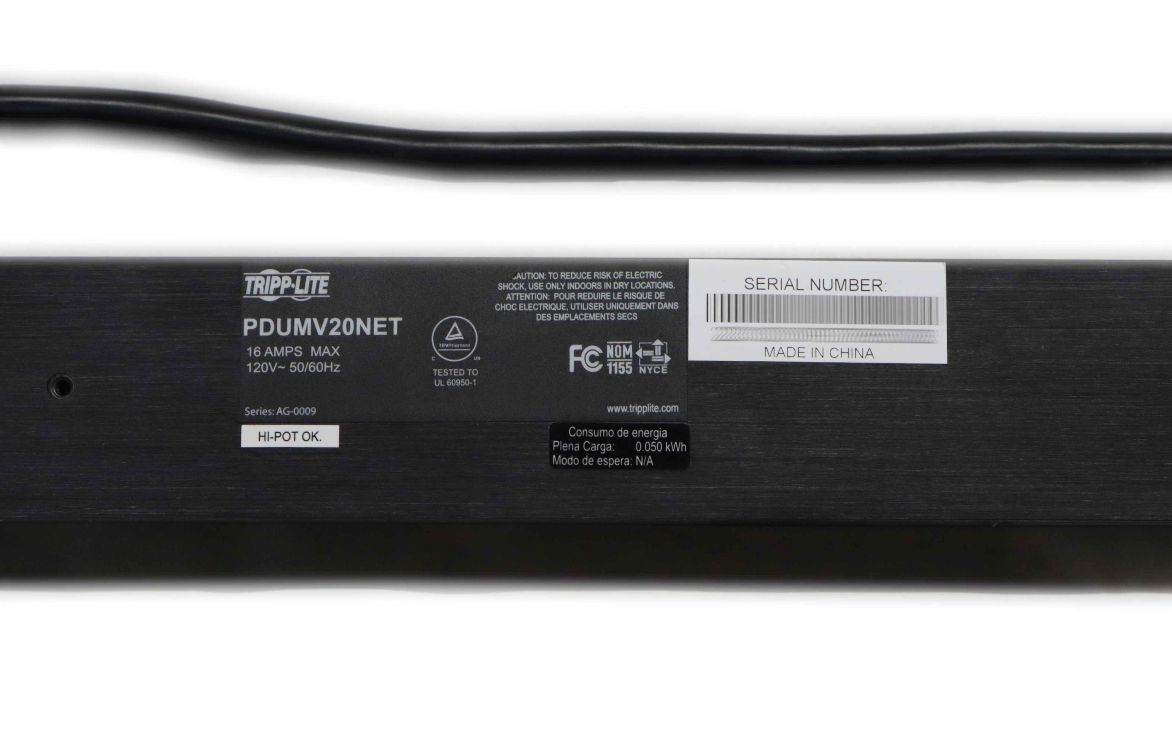 Tripp Lite PDUMV20NET PDU Switched 120V 20A 5-15/20R 24-out 0URM [PDUMV20NET] - $169.00 ...