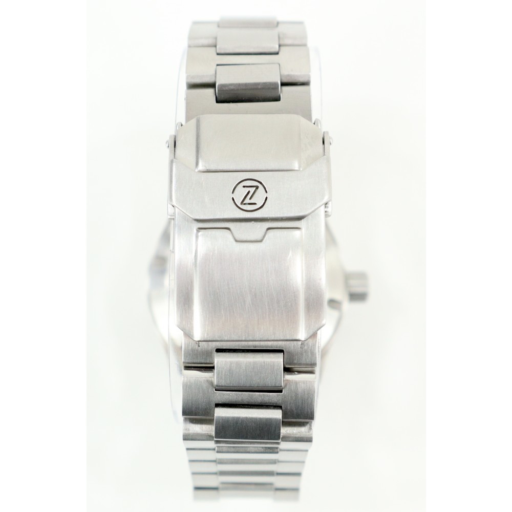 Zelos Abyss 3 3000m Steel Turbine Black Sand Dial Automatic Diver Men's ...