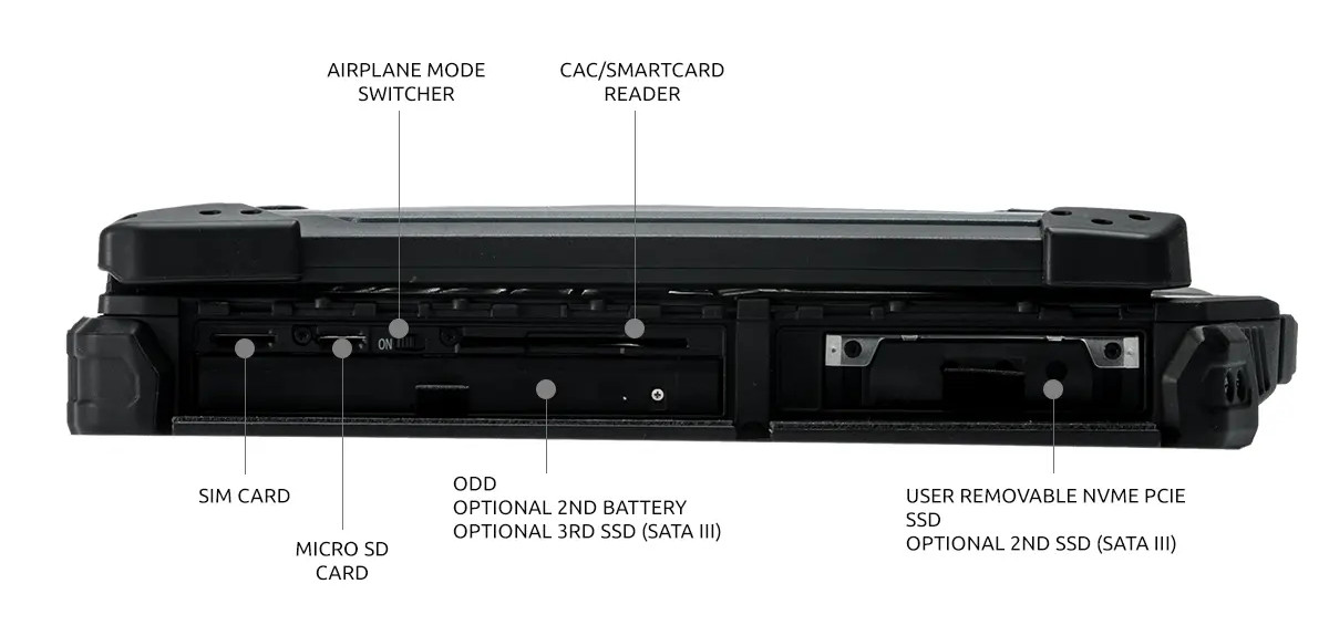 Durabook S14 Laptop 14 Touch Sunlight Readable i5-1135G7 2.4GHz RAM 8GB ...